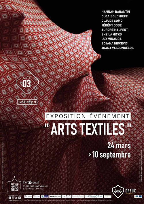 Exposition « Arts Textiles », avec Hannah Barantin | École supérieure d'art et de design TALM