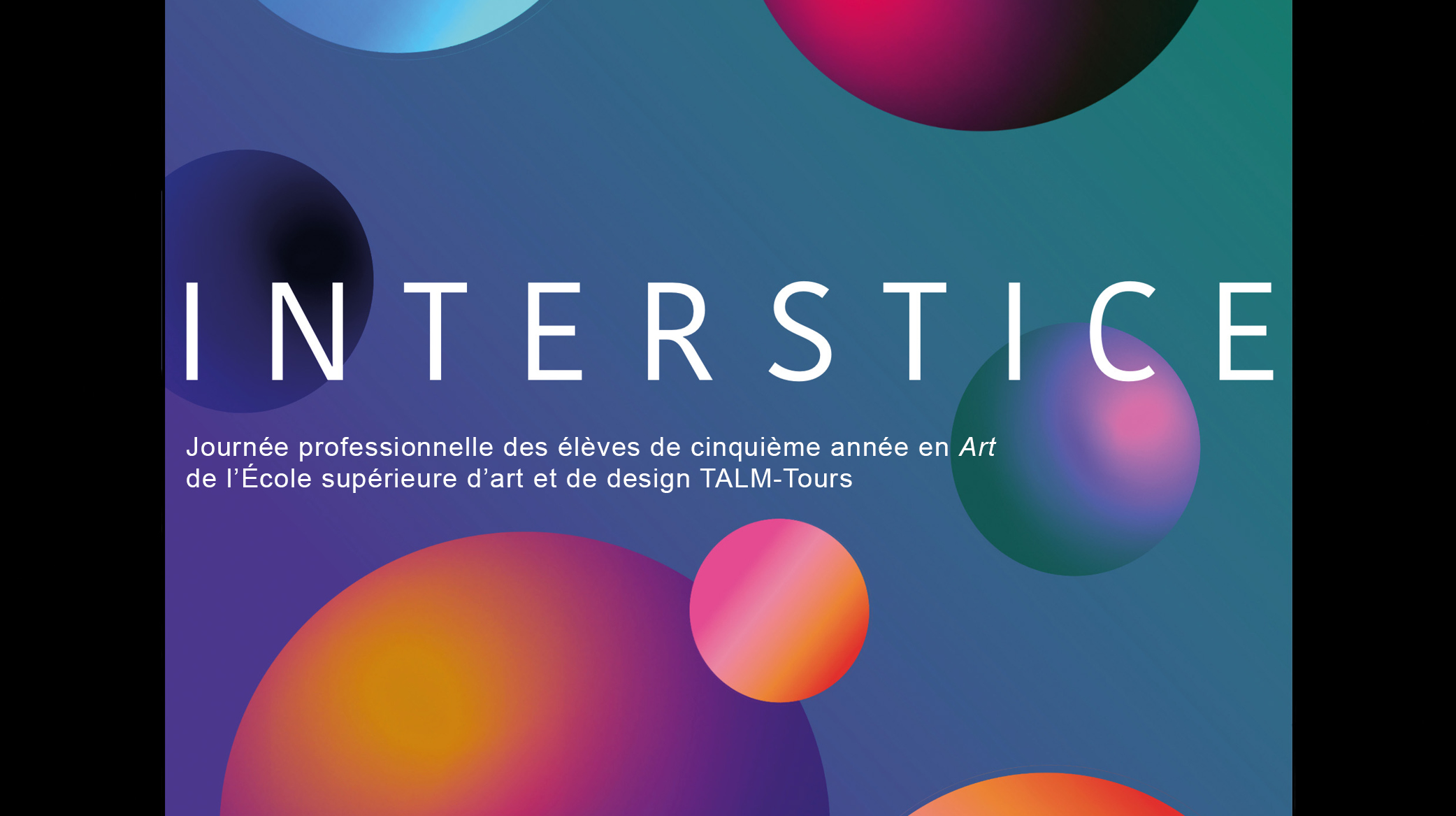 Interstice | École supérieure d'art et de design TALM