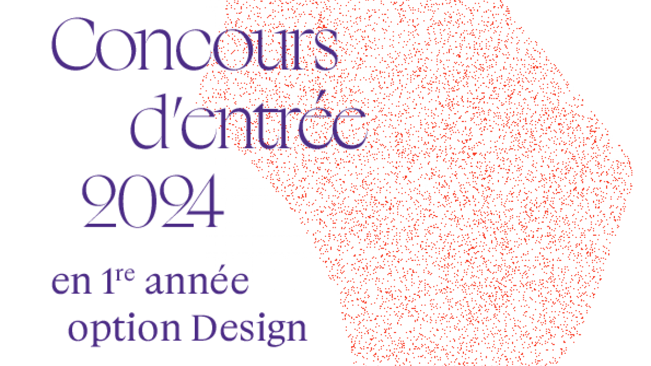 Sujet du concours 2024 – DESIGN | TALM - Ecole supérieure d'art et de ...